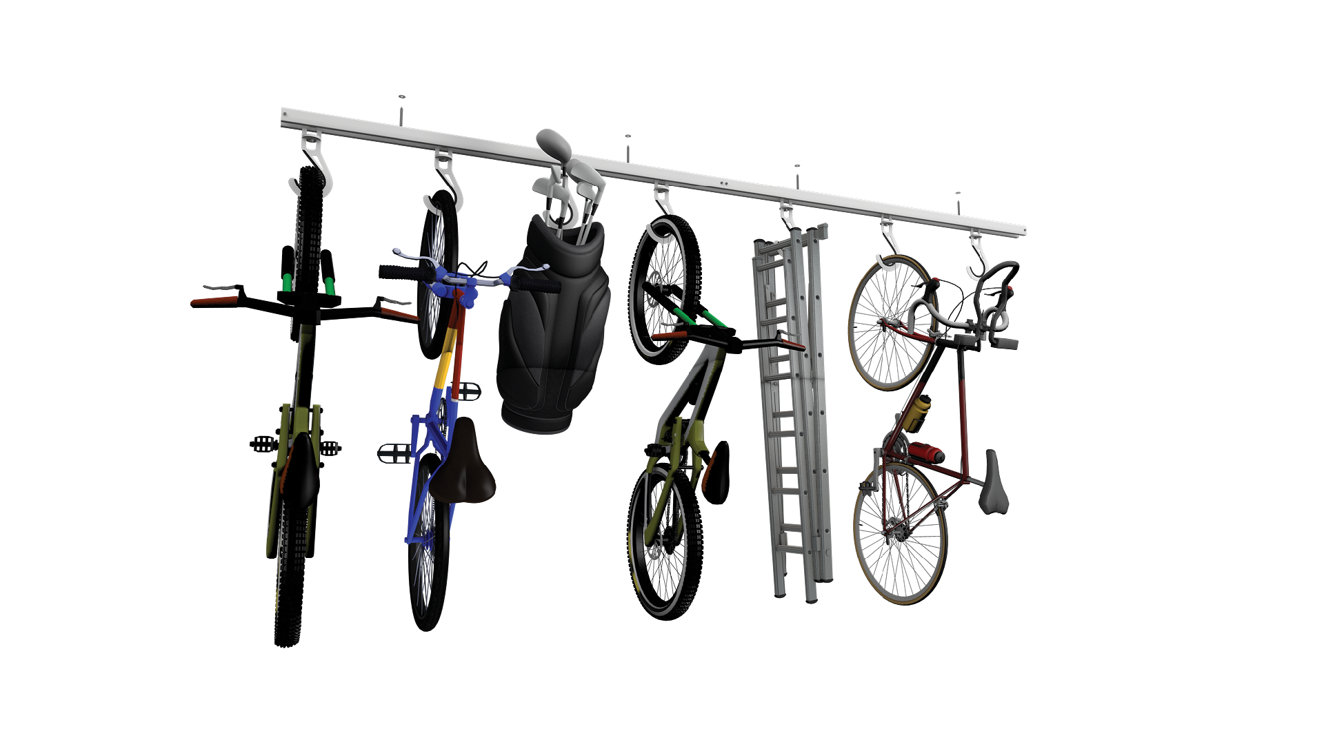 Bike Slide Pro Storage Rack | Ceiling SAM® – CeilingSAM